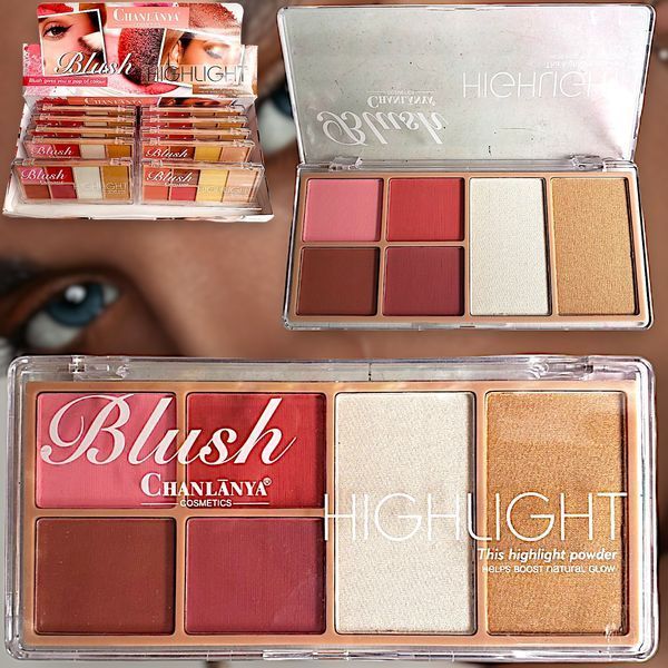 Купить Пудра-хайлайтер румяна придают яркий цвет CHANLANYA COSMETICS ...
